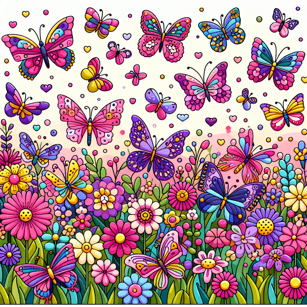 Gentle Garden Flutter 5D DIY Paint By Diamond Kit – Original Paint By ...