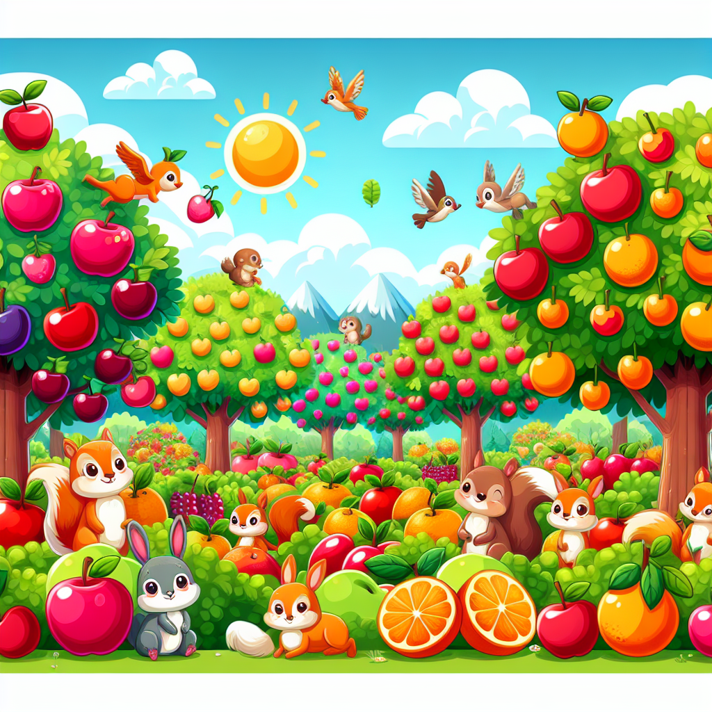 Colorful Fruit Orchard 5D DIY Paint By Diamond Kit – Original Paint By ...
