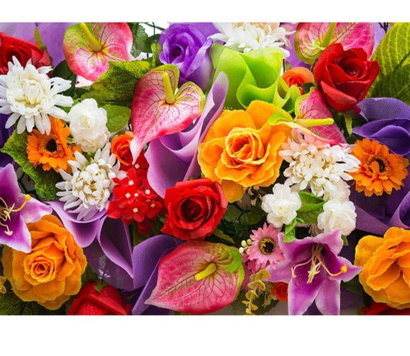 Colorful Rose Flower 5D DIY Paint By Diamond Kit – Original Paint By ...