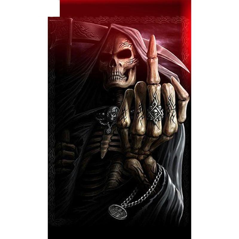 Skeleton 5D DIY Paint By Diamond Kit – Original Paint By Diamond