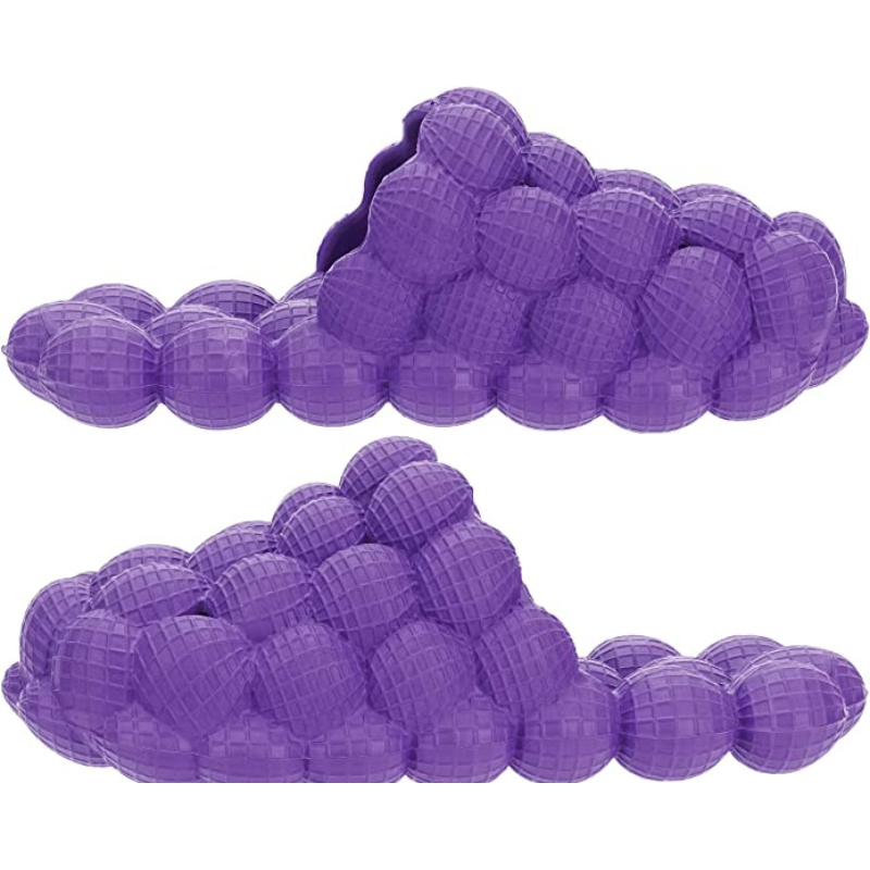 Ultra Cushioned Unisex Bubble Slides – Comfy Moccasin