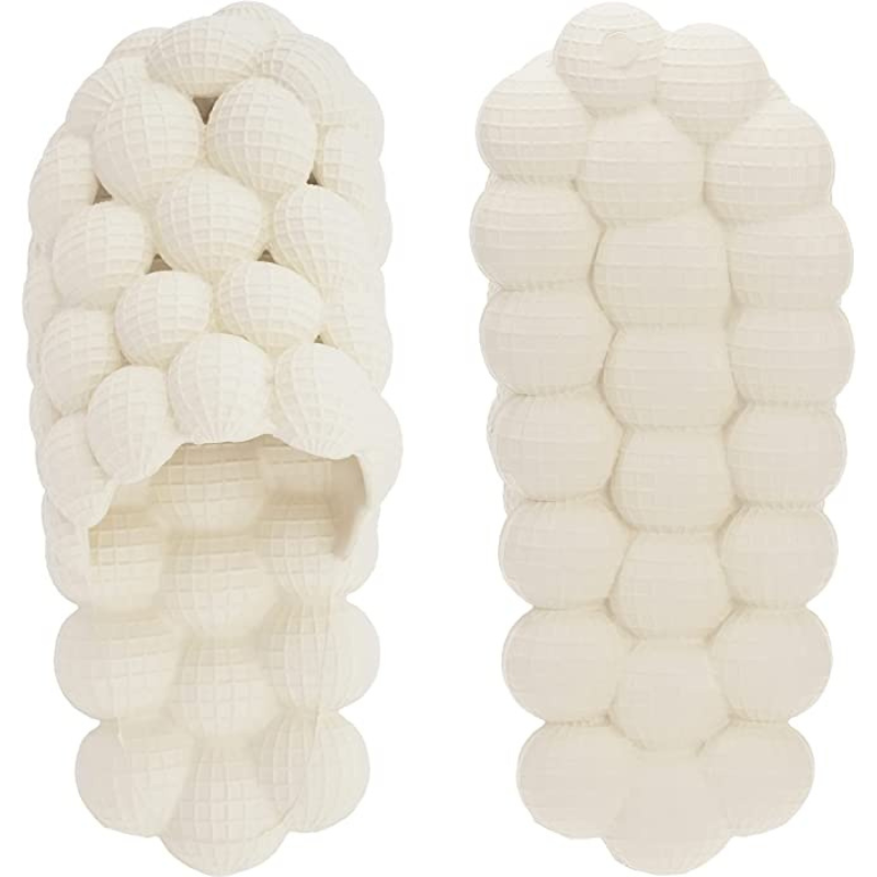 Ultra Cushioned Unisex Bubble Slides – Comfy Moccasin