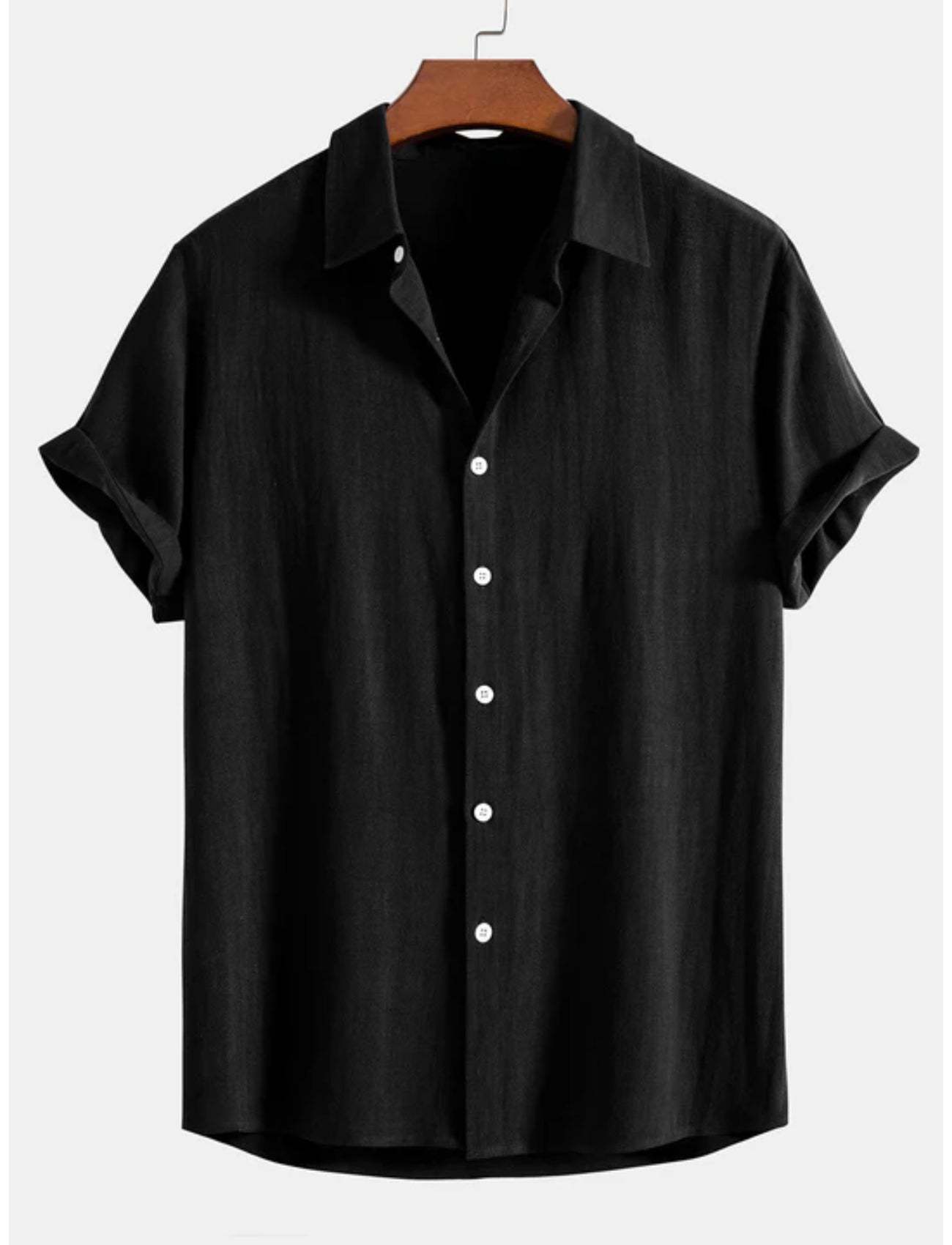 Rayon Linen Blend Button Up Shirt – Shirts In Style