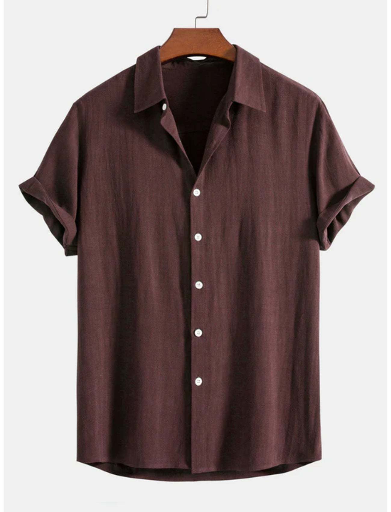 Rayon Linen Blend Button Up Shirt – Shirts In Style