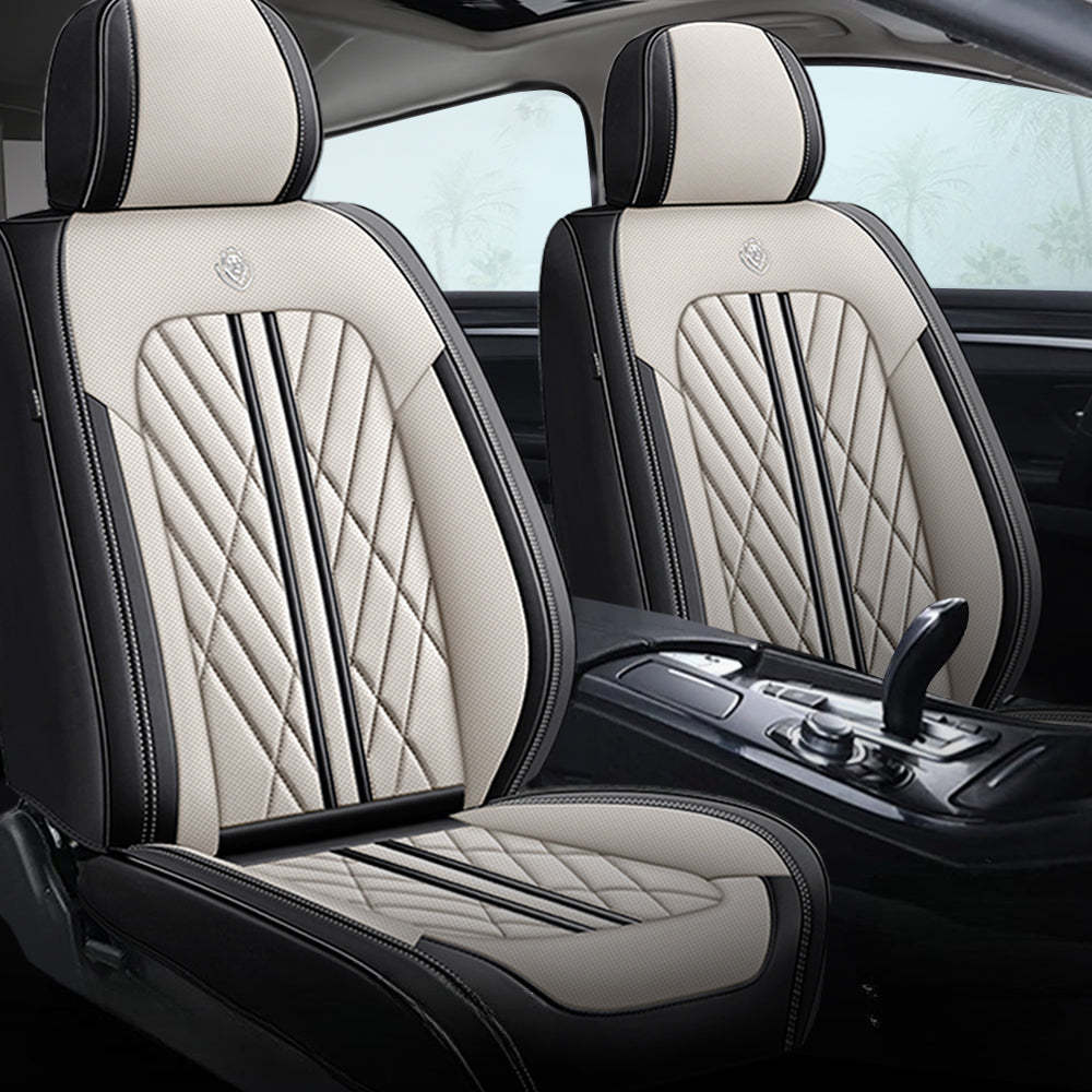 Waterproof Two Tone Car Seat Covers – Car Rug Floor Mats