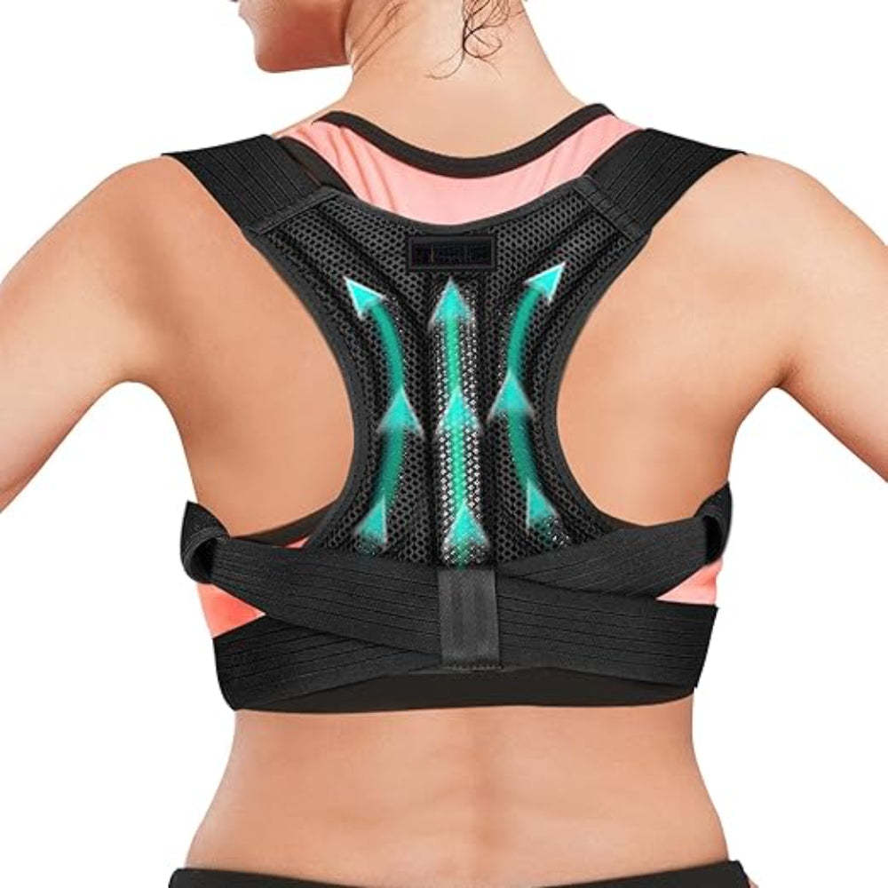 Adjustable Back Support Brace With Ergonomic Mesh Comfort – Slimming ...