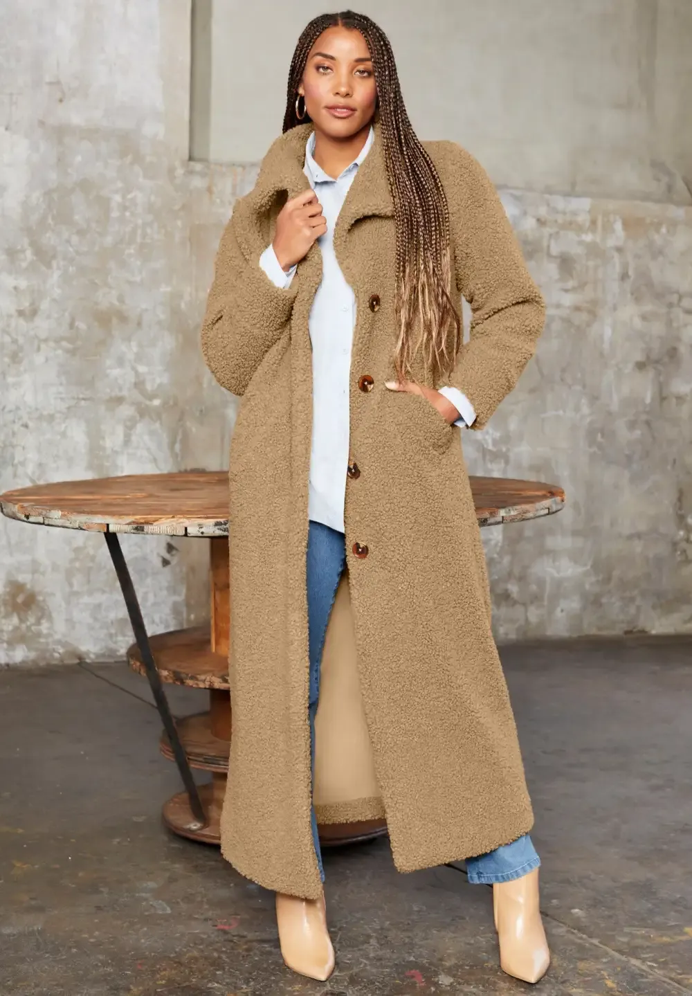 Maxi Teddy Fleece Coat – 2025 BEST SALE