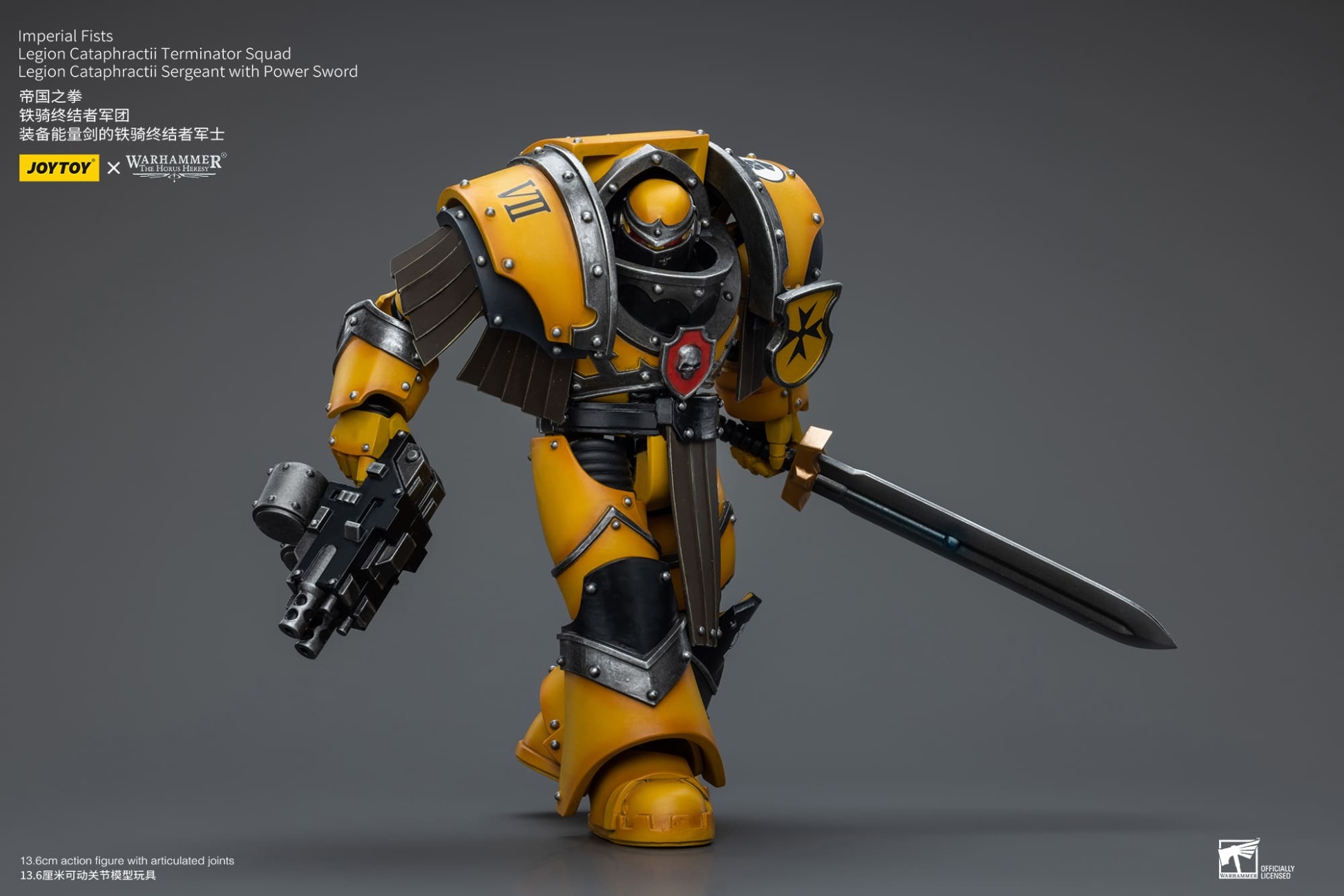 JOYTOY WH40K Imperial Fists Legion Cataphractii Terminator Squad ...