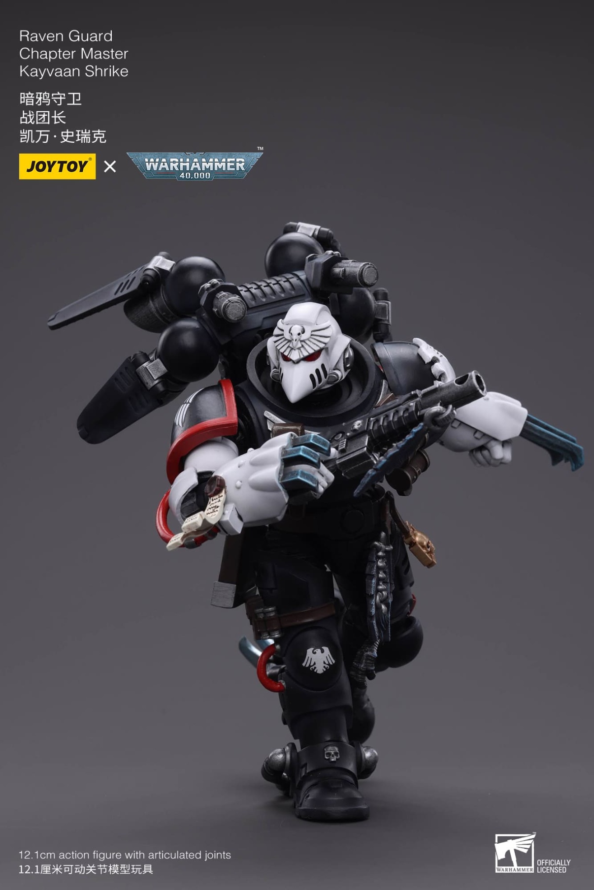 JoyToy WH40K Raven Guard Chapter Master Kayvaan Shrike – Joytoy Figure ...