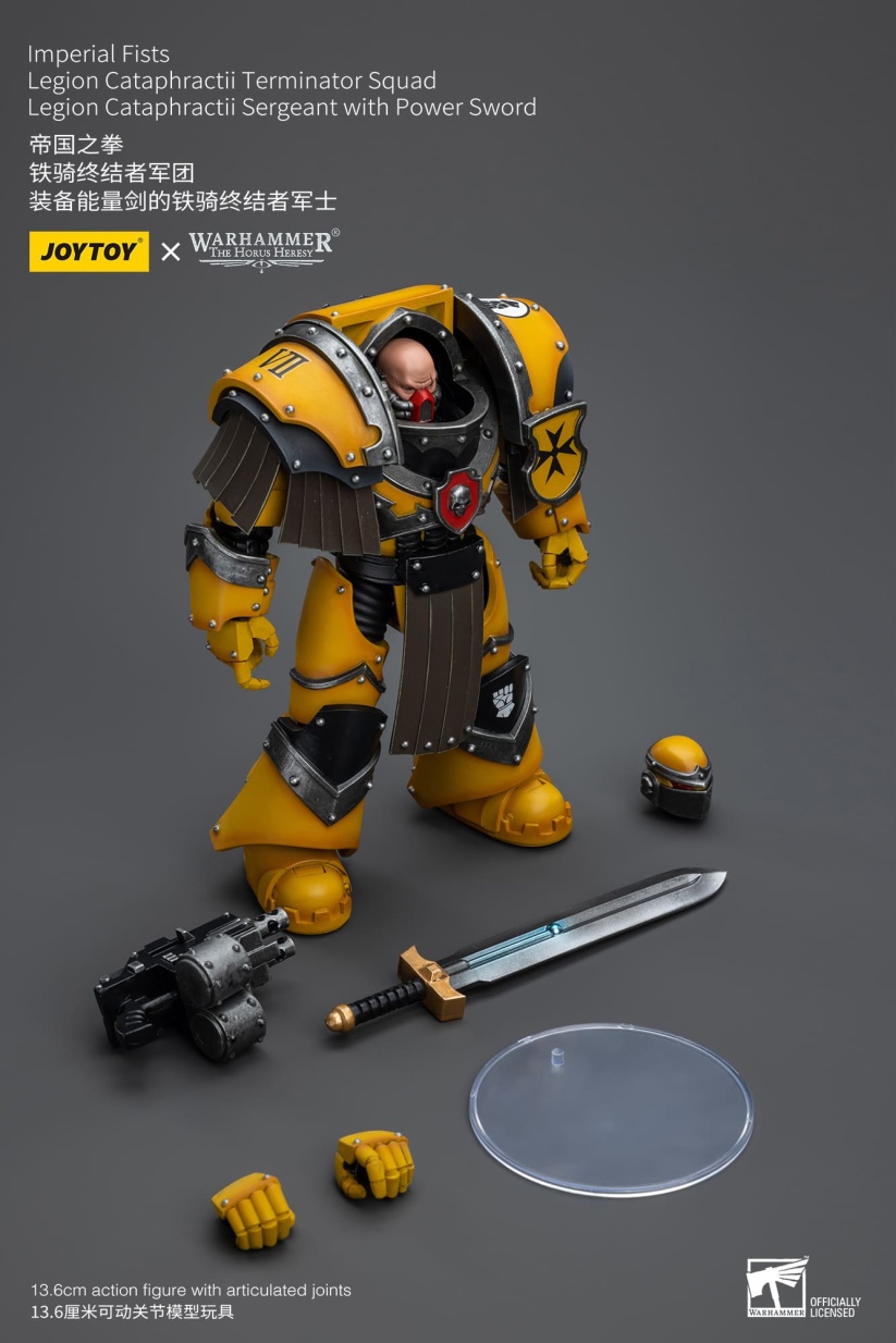 JOYTOY WH40K Imperial Fists Legion Cataphractii Terminator Squad ...