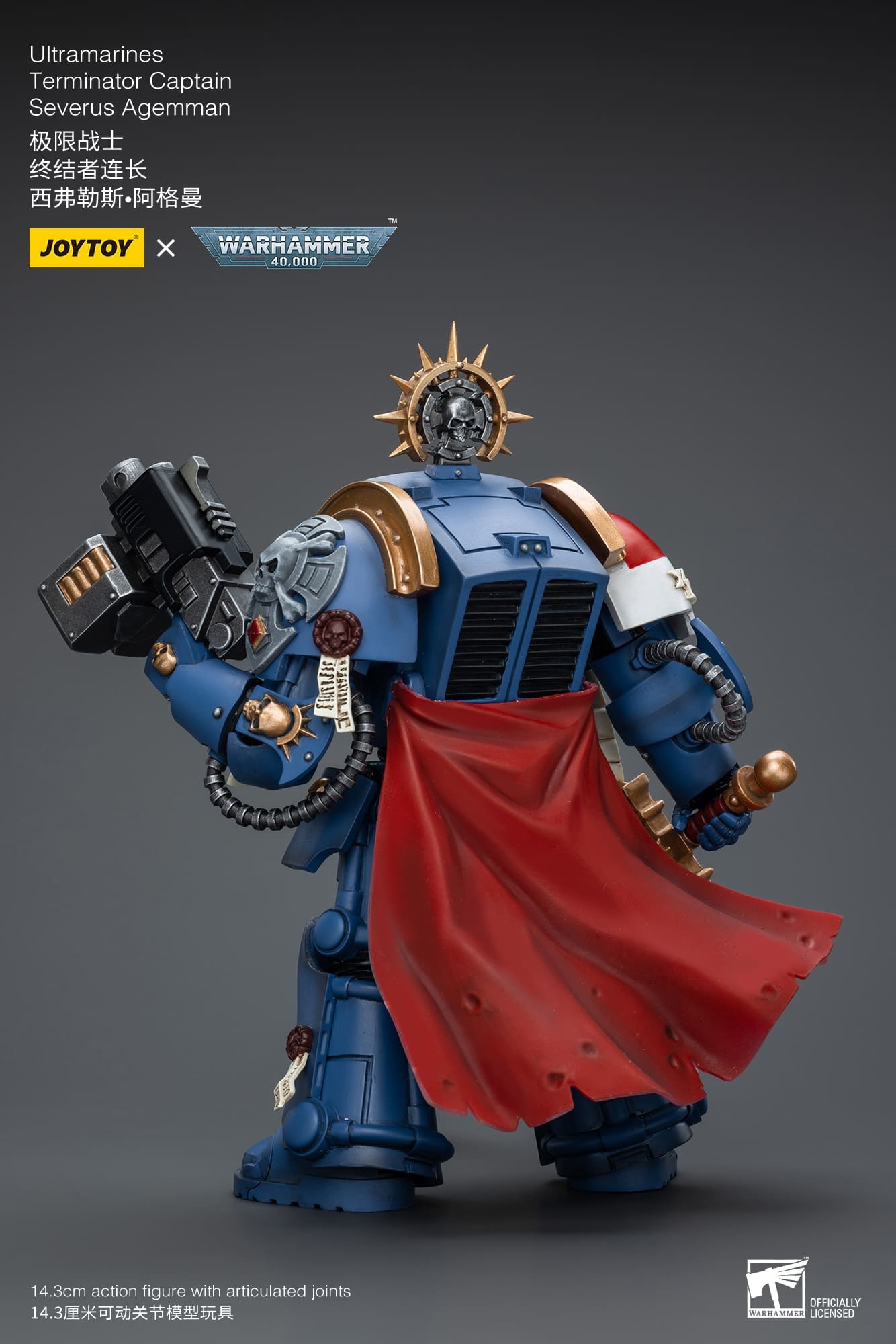 JoyToy WH40K Ultramarines Terminator Captain Severus Agemman – Joytoy ...