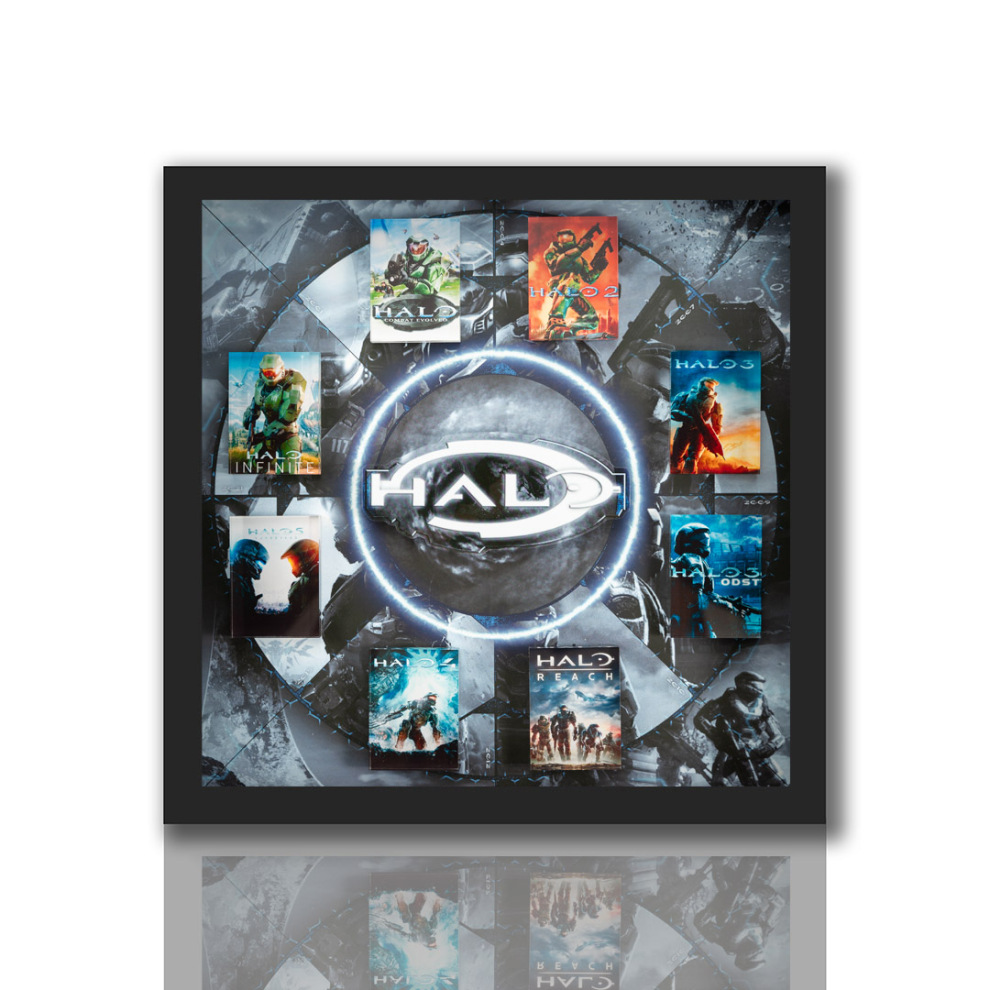 Framed Halo – Gameframeart