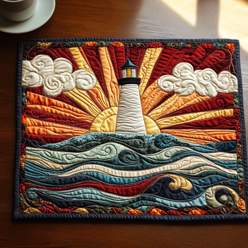 Lightkeepers Dream Quilted Place Mat NCU0DV3074 – softvenera