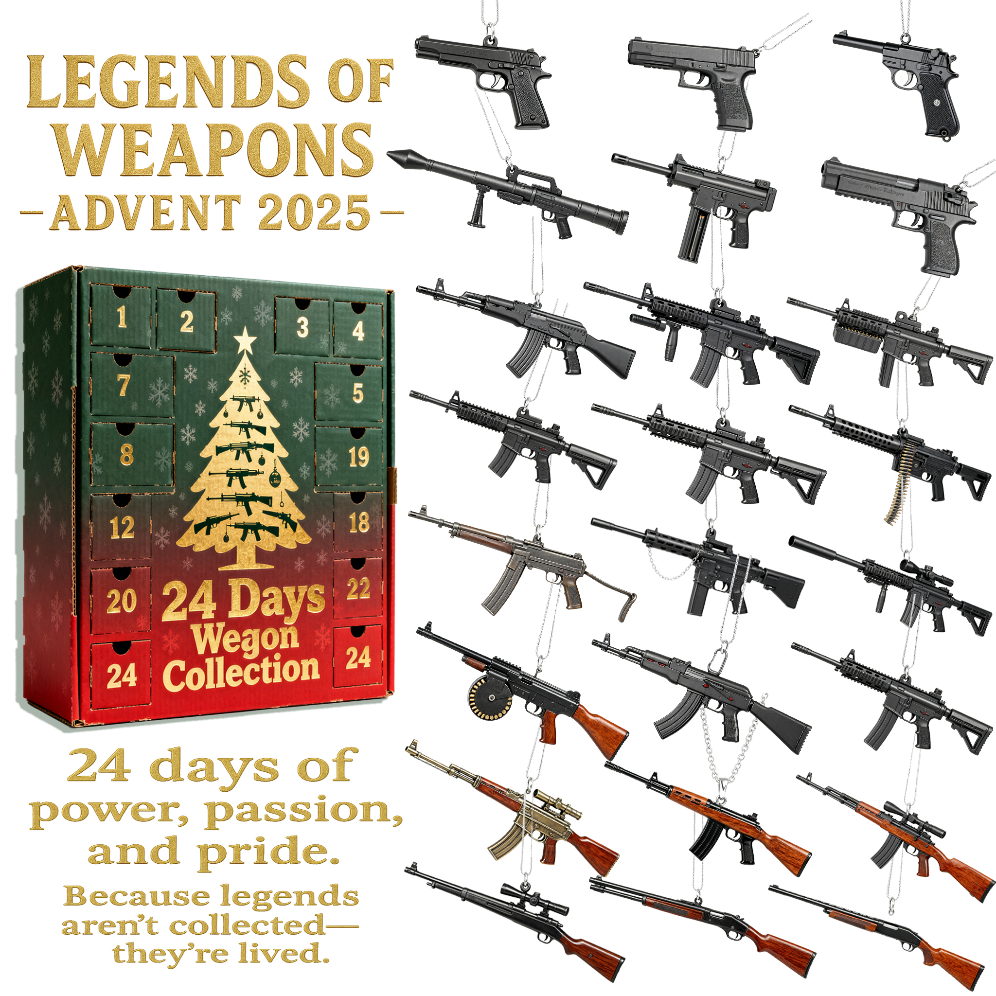 Gun Advent Calendar Blind Box – eapinso