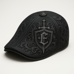 Knight’s Crest Flat Cap – ZUBLO