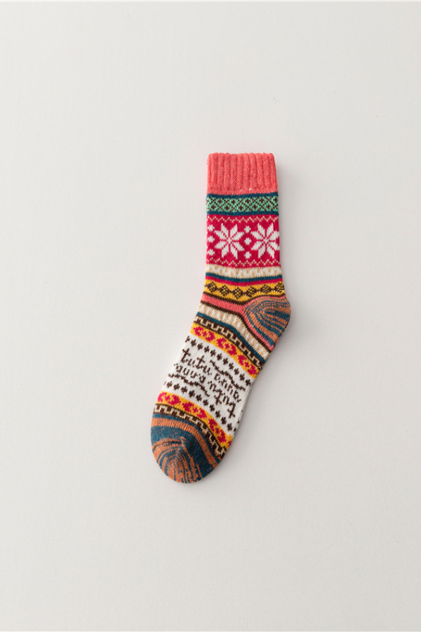 Women's Vintage National Wind Long Socks – Likemymuse