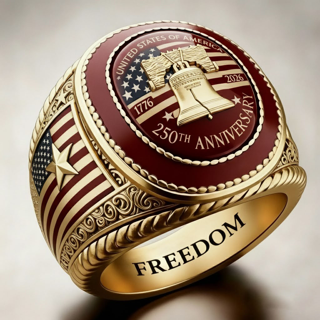 USA 250 Commemorative Ring – Toughsgear