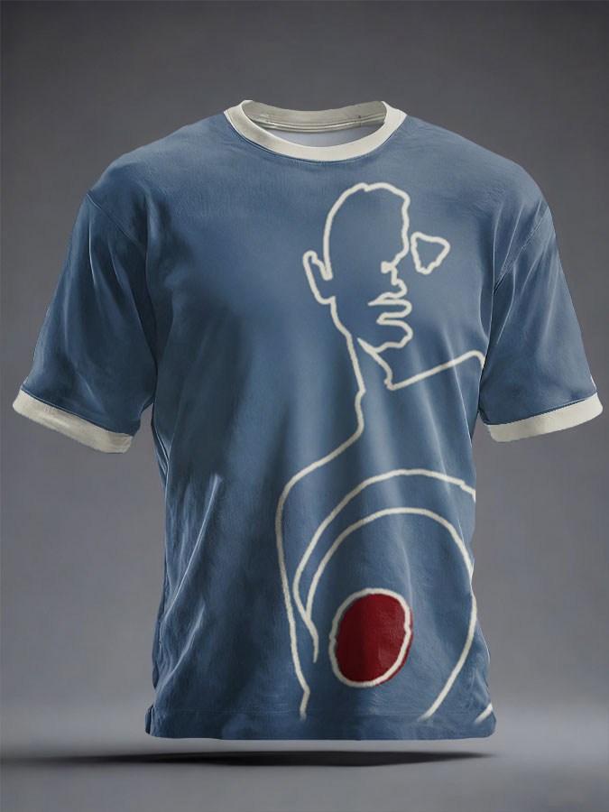 Unisex UK Mod Music Lover Printed T-shirt – faithoutfit-uk