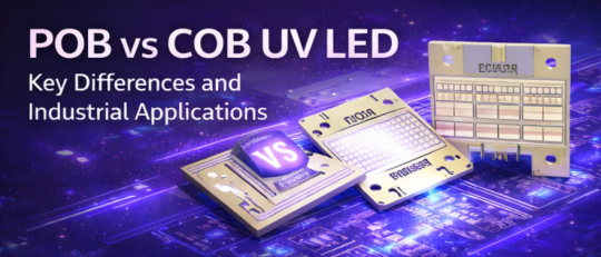 POB vs COB UV LED: Key Differences and Industrial Applications – u-vcare