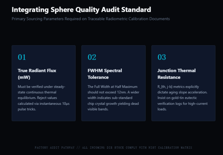 Standardizing the Verification Protocol: How to Read Integrating Sphere ...