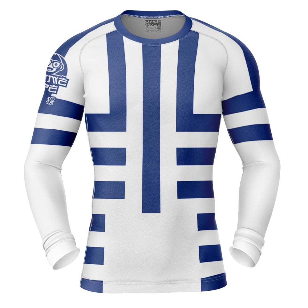 Akaza Demon Slayer Long Sleeve Rash Guard Compression Shirt – HeavenForFans