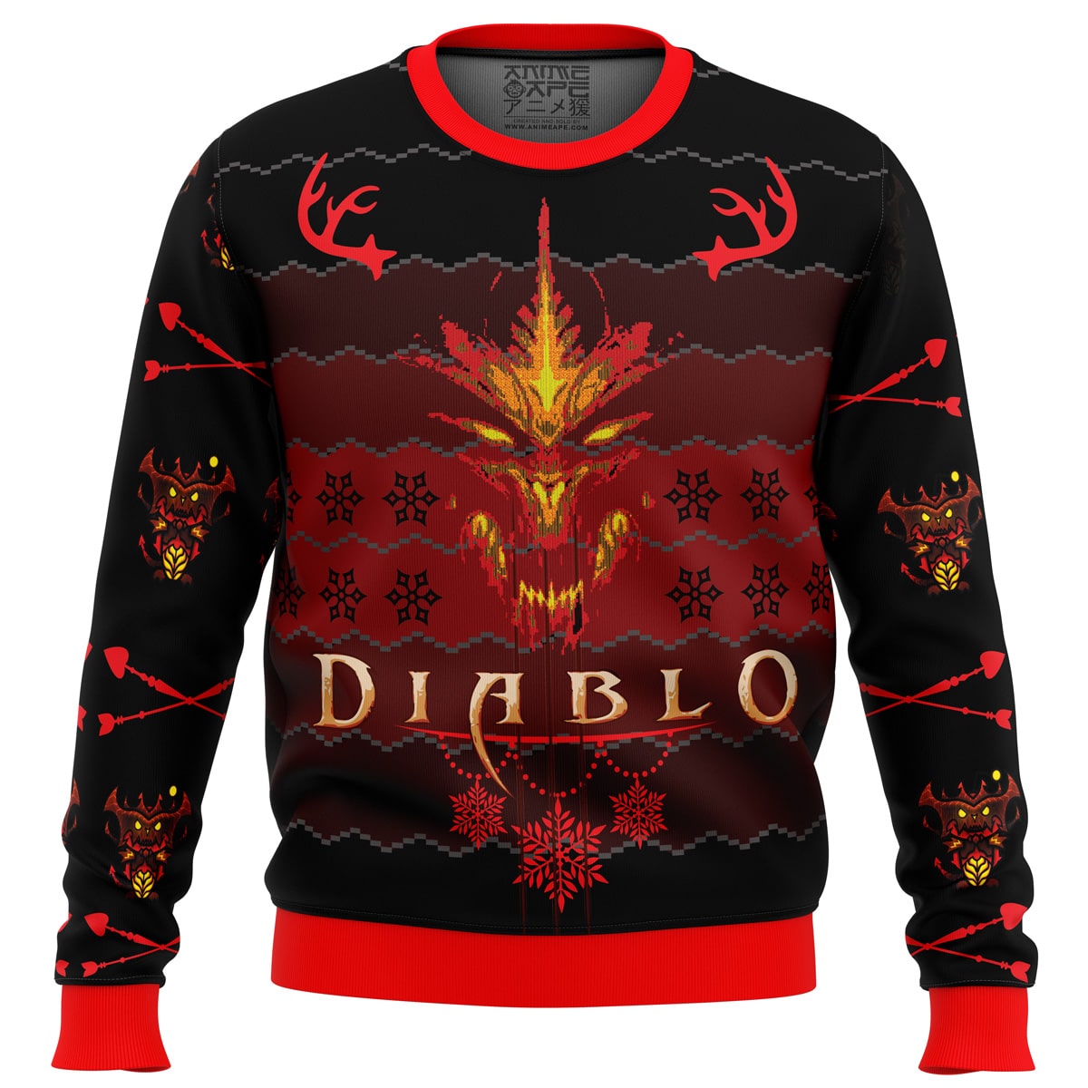 Diablo 3 Ugly Christmas Sweater – HeavenForFans