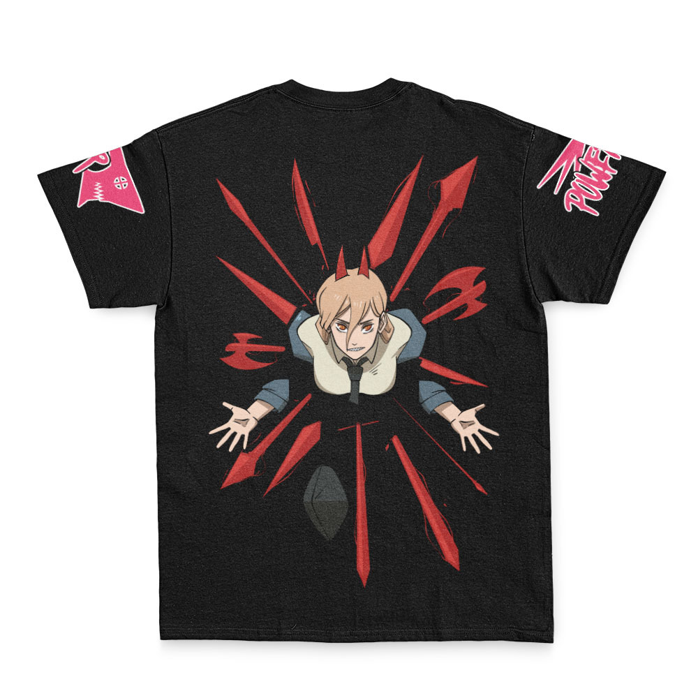 Power Blood Fiend Chainsaw Man Streetwear T-Shirt – HeavenForFans