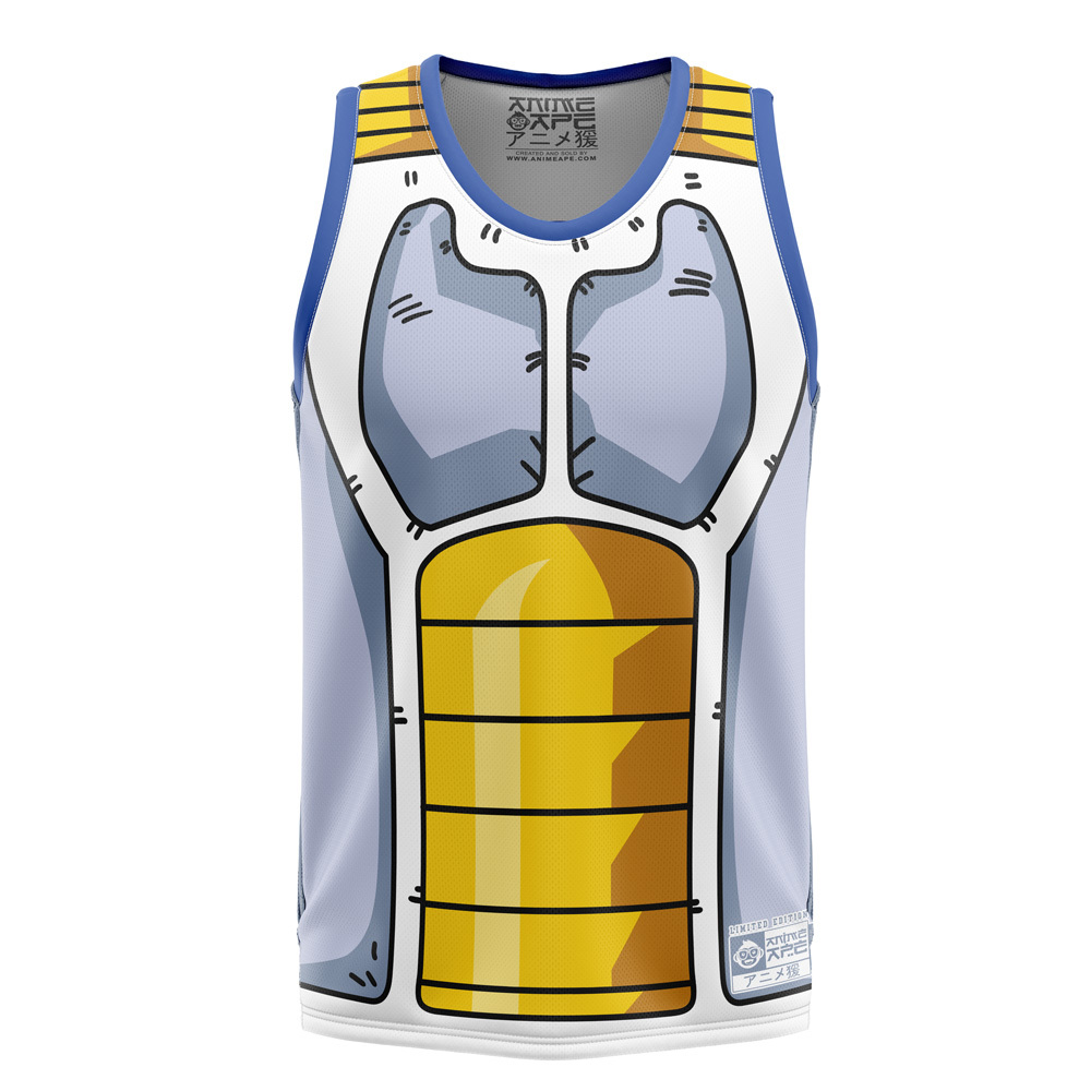 Vegeta Battle Suit Dragon Ball Z Basketball Jersey – HeavenForFans