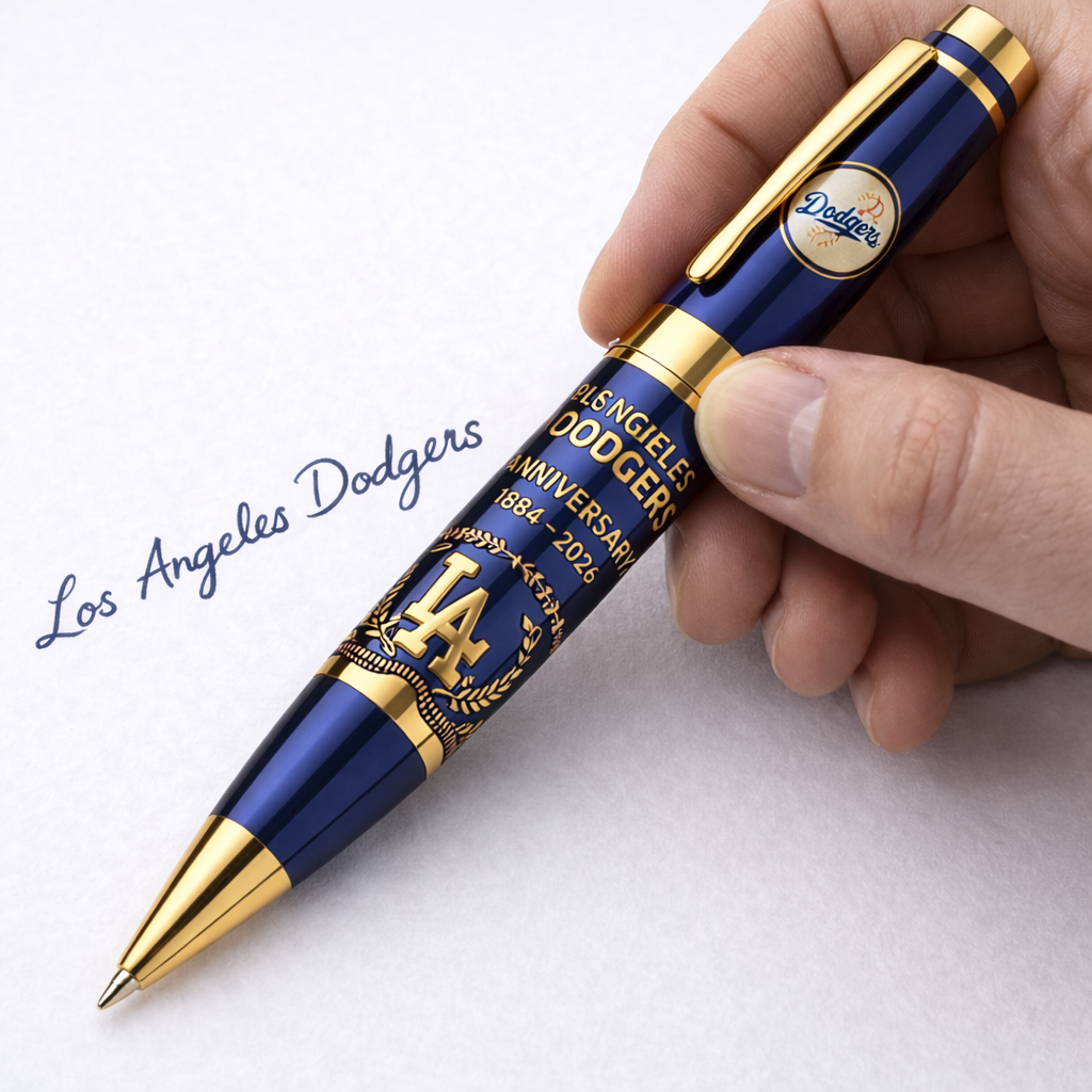 LA Dodgers 142nd Anniversary Commemorative Pen – Solaripost.com