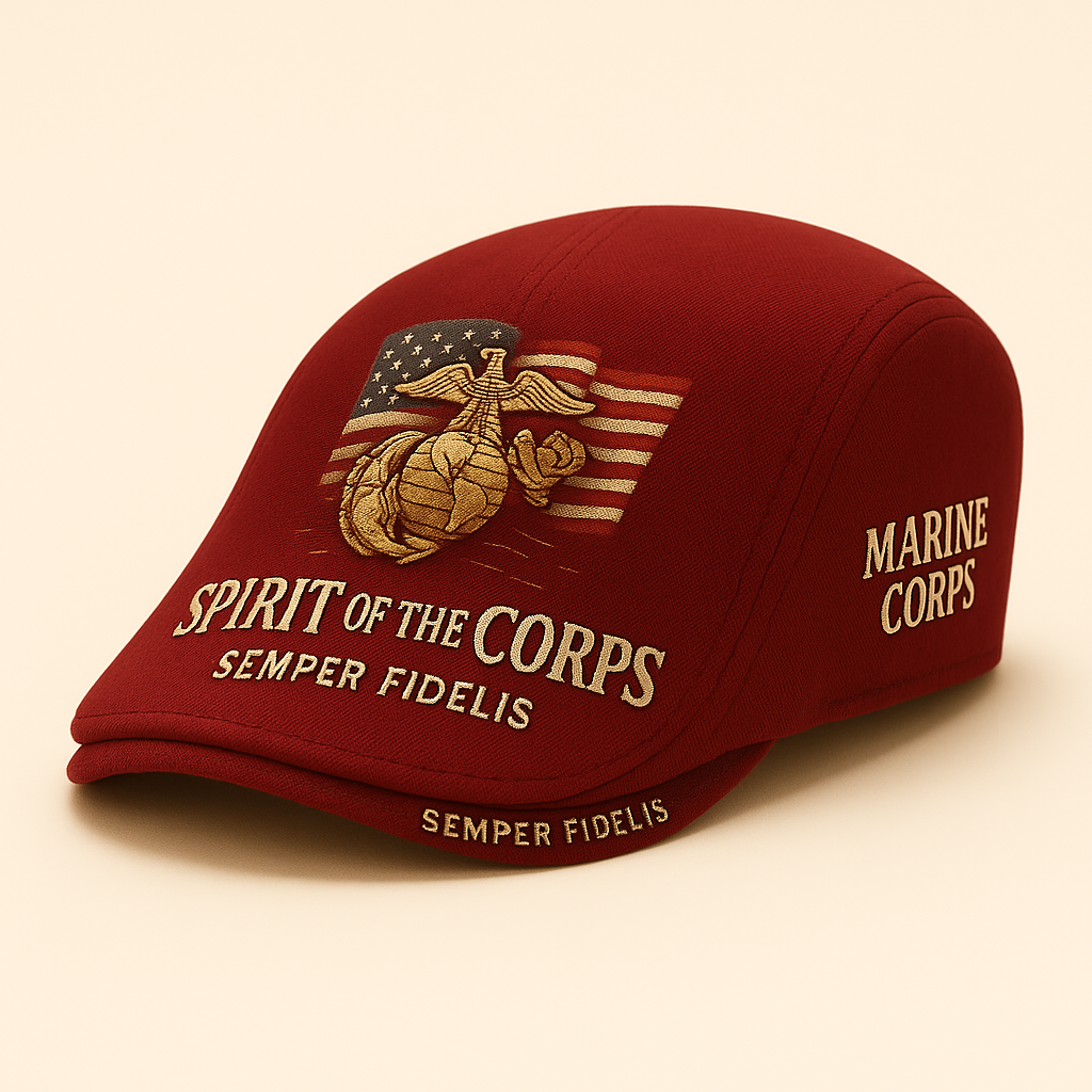 U.S. Marine Corps Beret — “Spirit of the Corps” Heritage Red Edition 🦅 ...