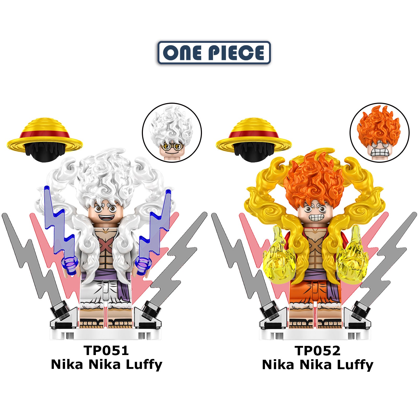 2024 One Piece Luffy Figure Building Blocks(Buy 1 free 1) – Linoos