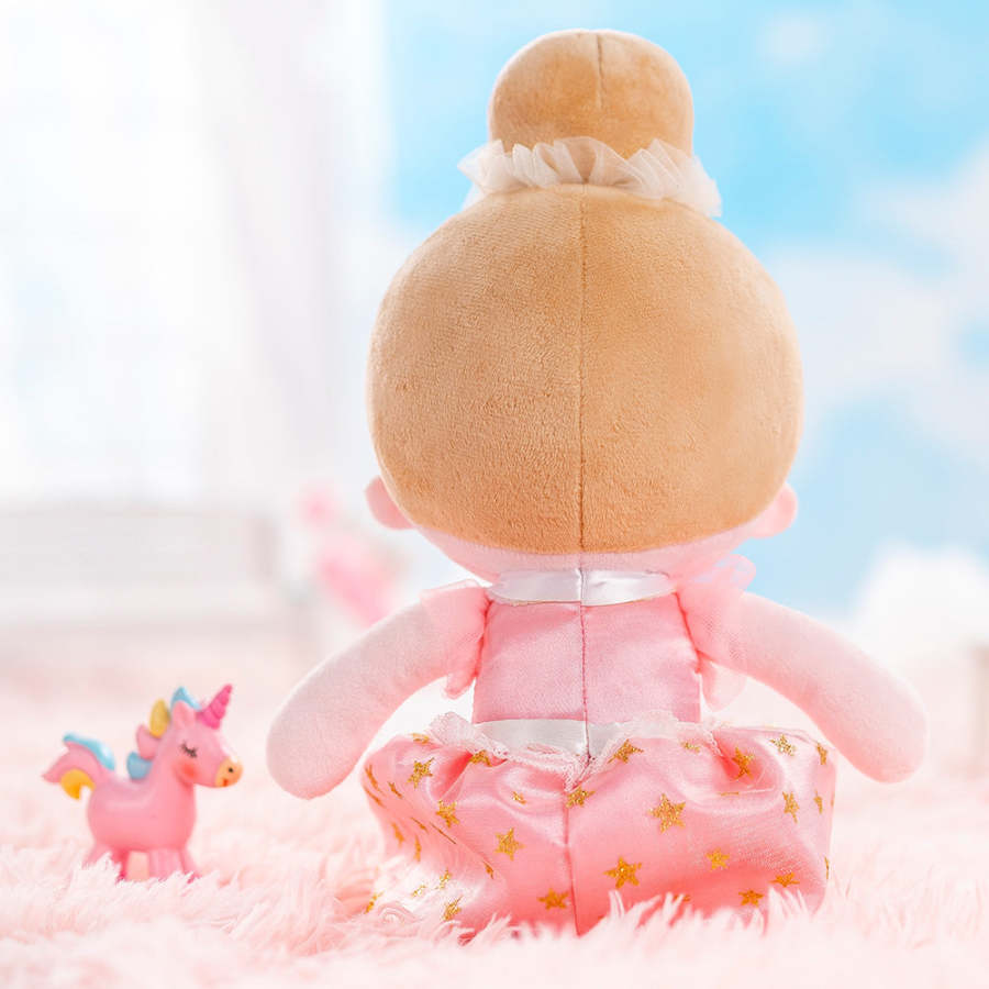 Personalized Pink Princess Plush Doll, Custom Baby Girl Toys, Birthday ...