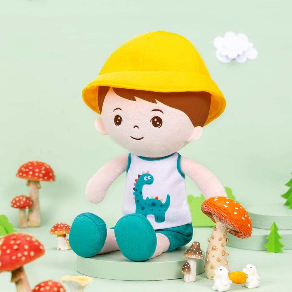 Personalized Summer Boy Plush Baby Boy Doll, Baby's first doll toy gift ...