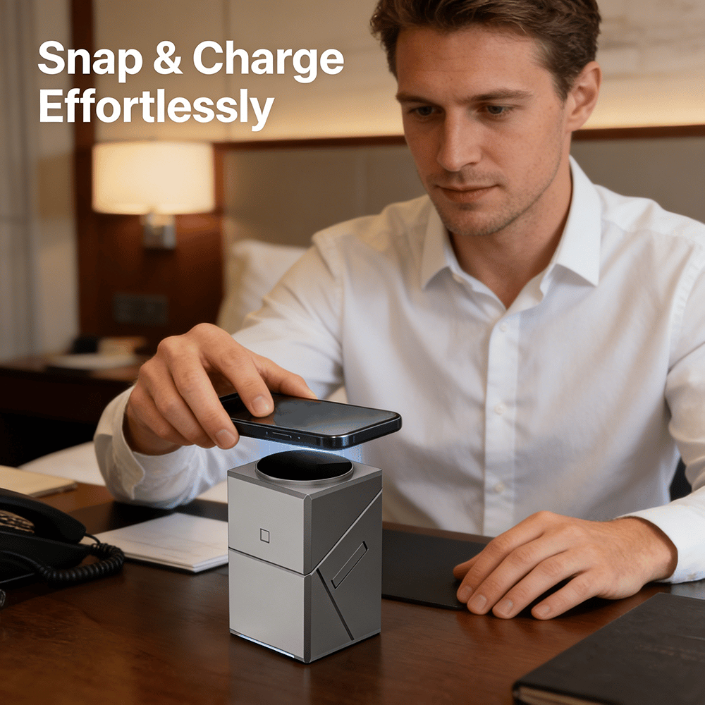 ⚡ 3-in-1 Portable Magnetic Wireless Charging Stand – usabuym