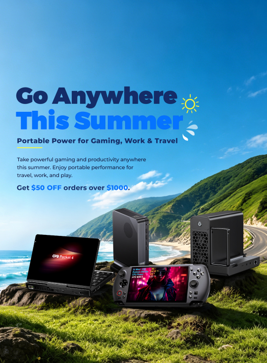 Shop GPD WIN 5, Pocket 4 and more Consoles | GPD-MiniPC