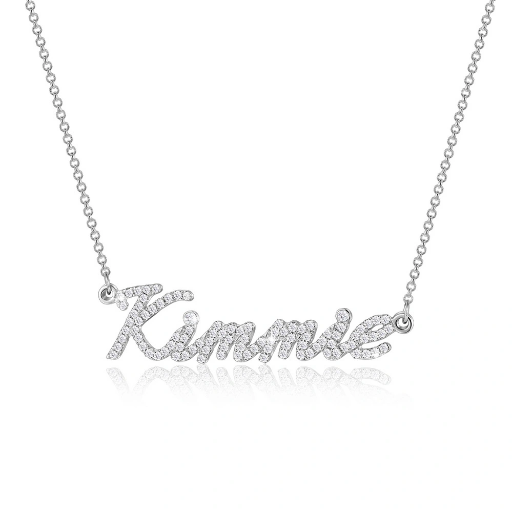925 Sterling Silver Shining Nameplate Necklace 925-sterling-silver-shining-nameplate-necklace
