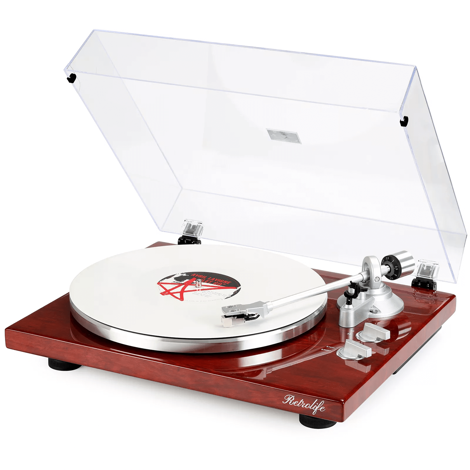 High Fidelity Turntable With Moving Magnetic Cartridge HQKZ-006 - Retrolife