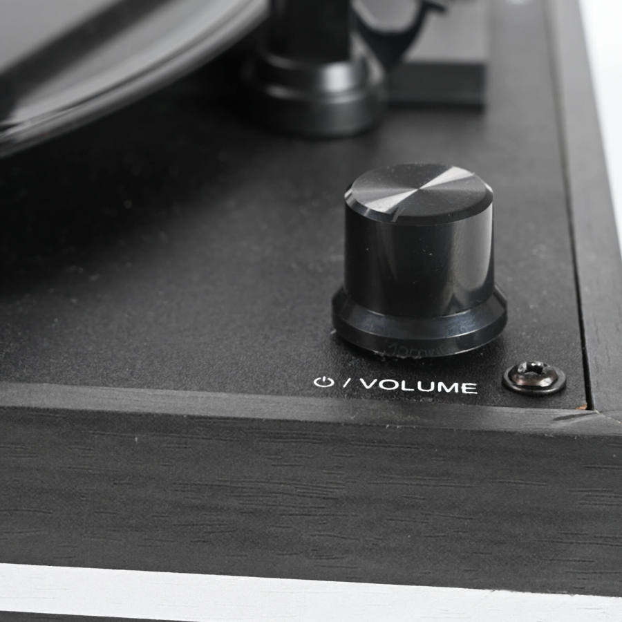 Bluetooth Turntable HiFi System with External Speakers R612