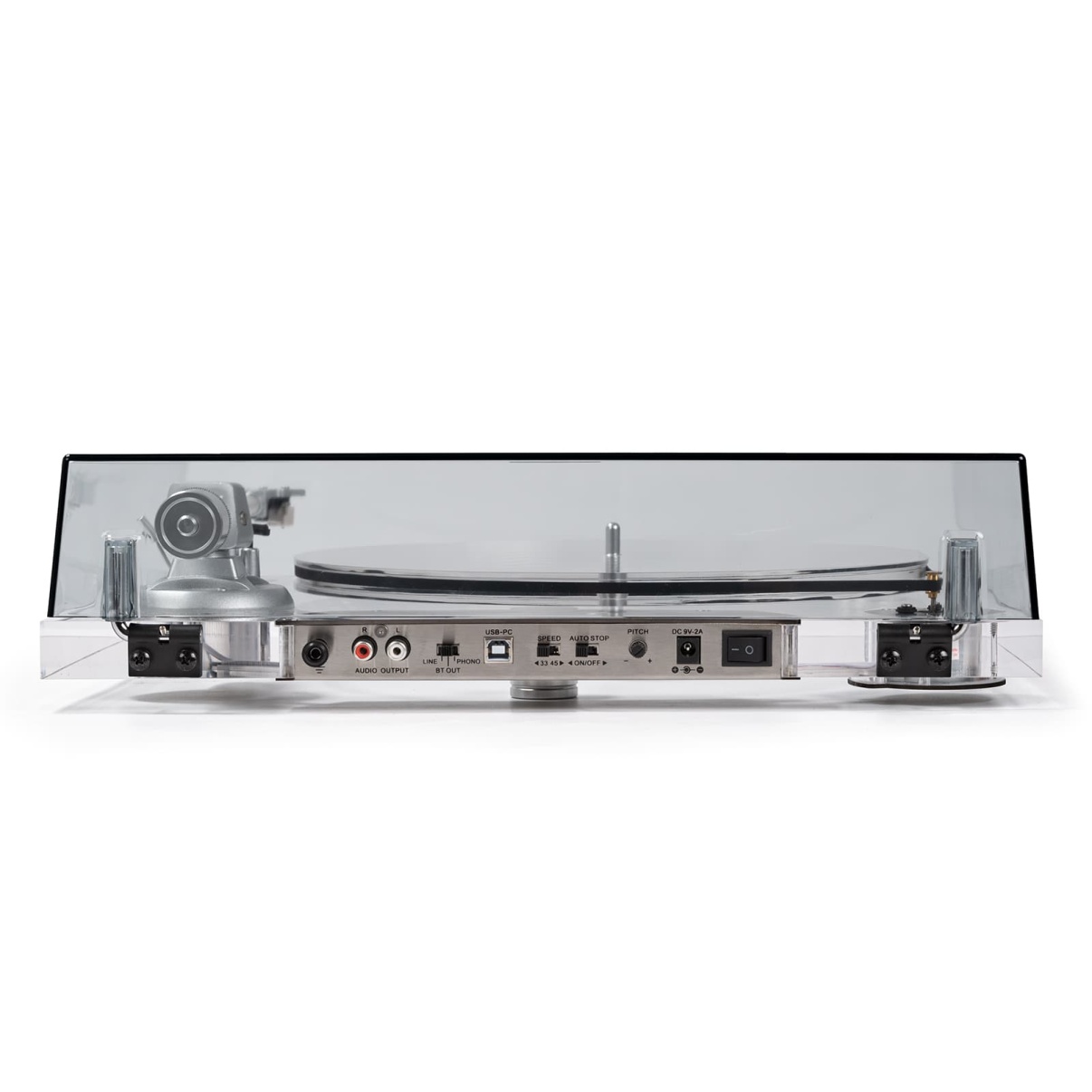 Modern Bluetooth Clear Acrylic Turntable RetroLife ICE1 – Retrolife ...
