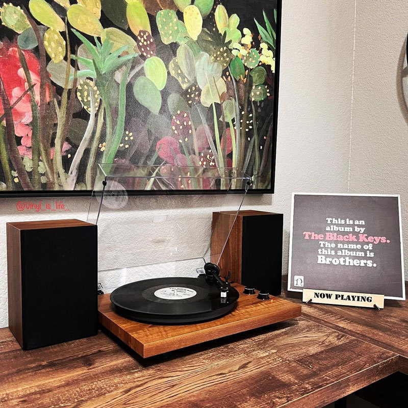 Bluetooth HiFi Turntable System with Magnetic Cartridge SY101