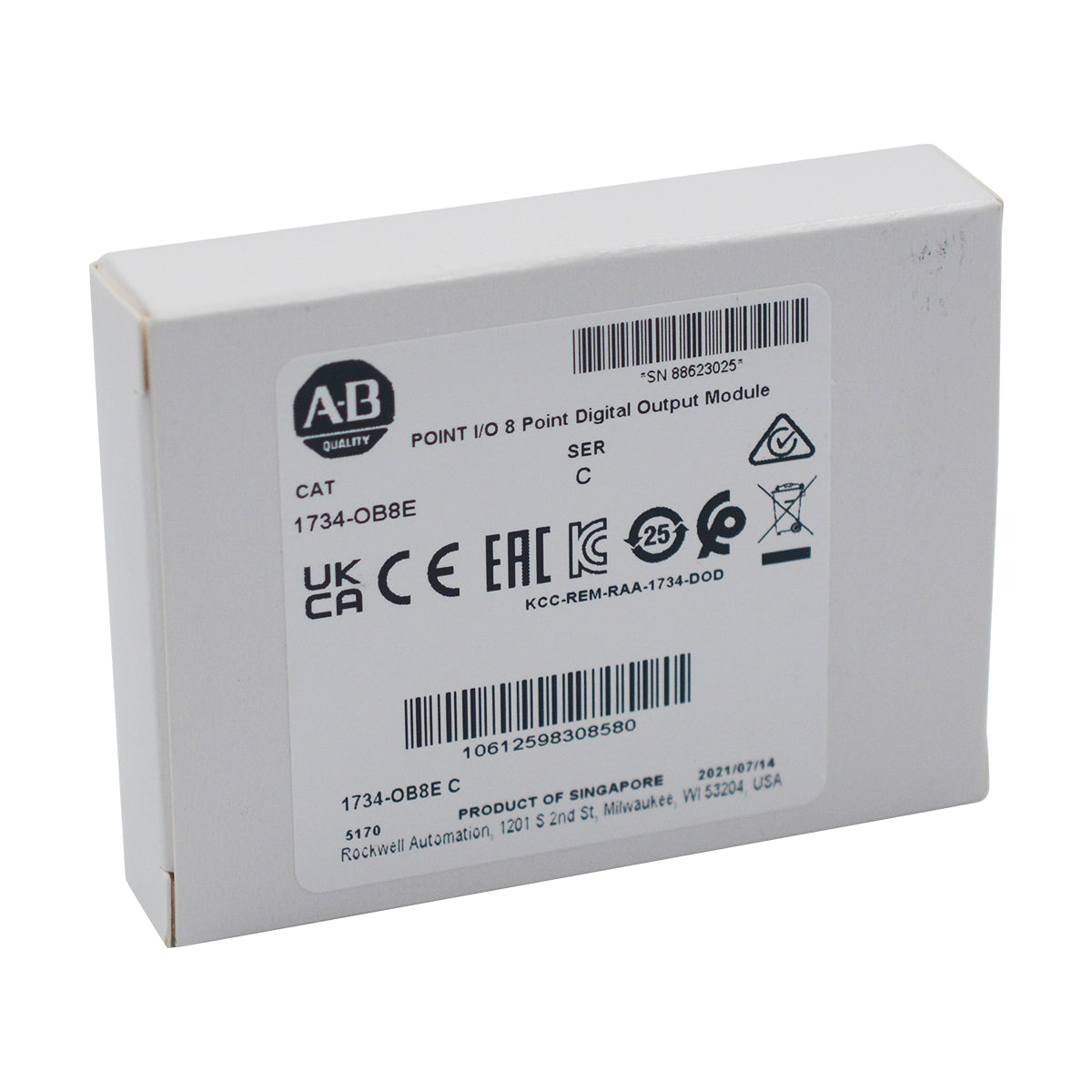 1734-OB8E Allen Bradley I/O 8 Point Digital Output Module