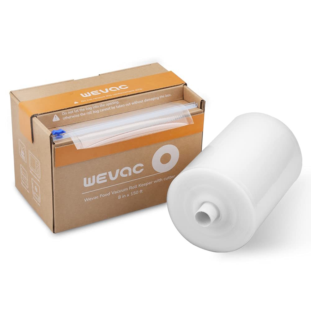 Vacuum Sealer Bag Roll Keeper with Cutter-Wevac