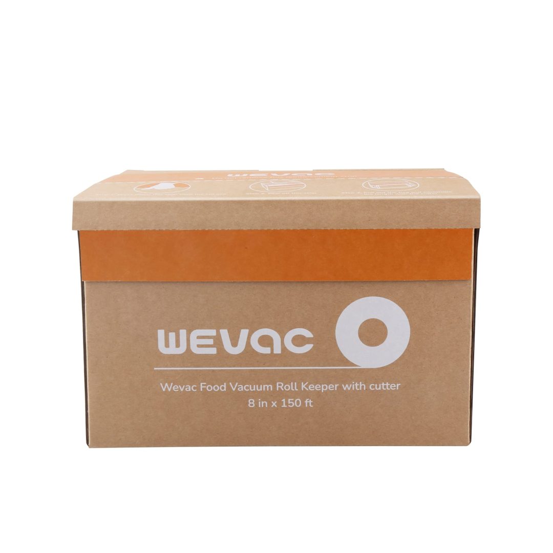 Vacuum Sealer Bag Roll Keeper with Cutter-Wevac