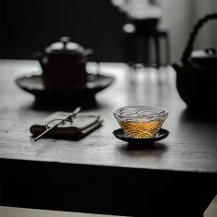 "Ocean Wave" - High-grade Borosilicate Heat-Resistant Glass Tea Cup ...
