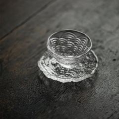 "Ocean Wave" - High-grade Borosilicate Heat-Resistant Glass Tea Cup ...