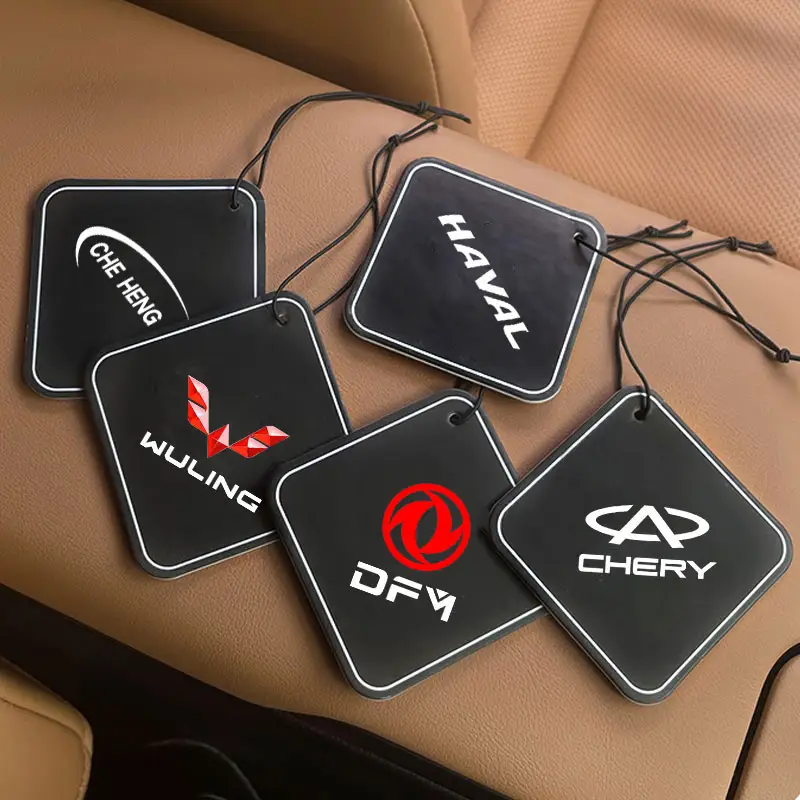 Custom Shape Paper Car Air Freshener For Decor