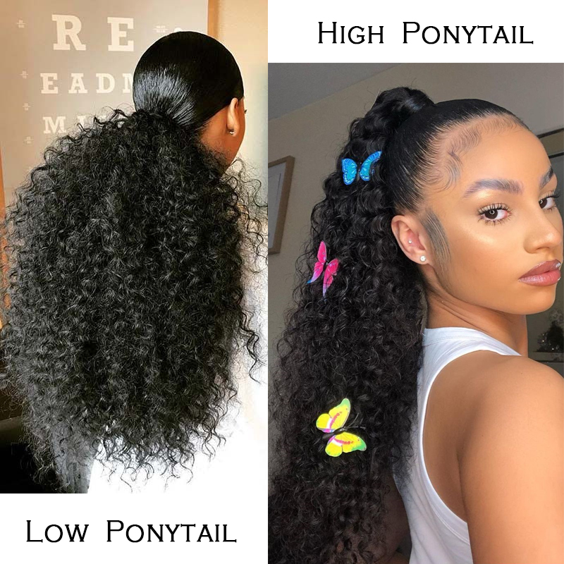 High Ponytail With Weave – OhMyPretty