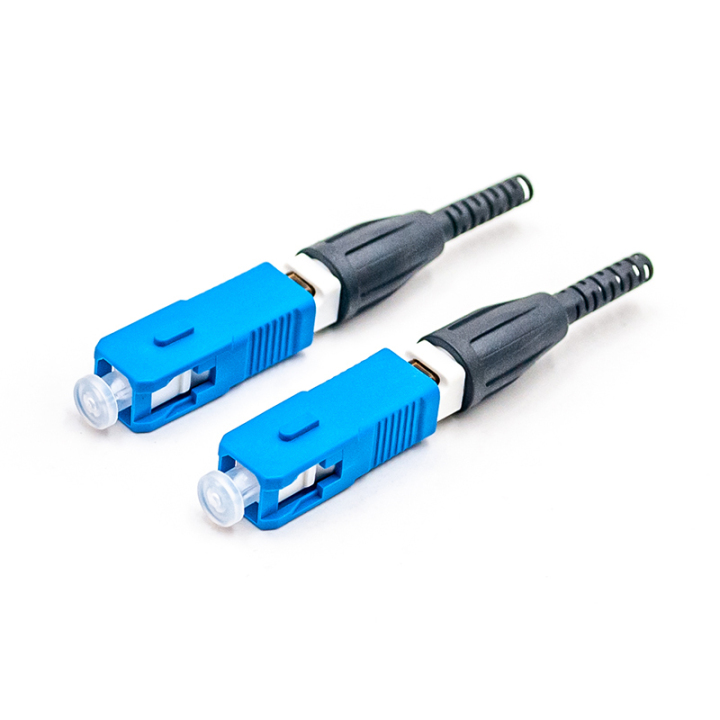 FTTH FAST Connector SC Quick Connector for field splice drop cable ...