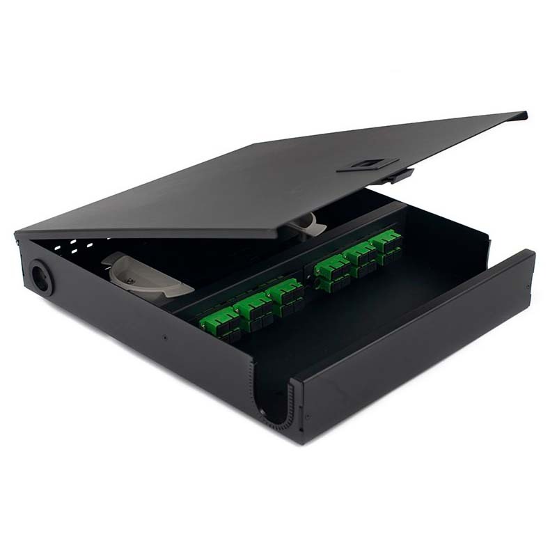 LGX Fiber Enclosures 118 Compatible with LC SC adapters 1U/2U/3U/4U ...
