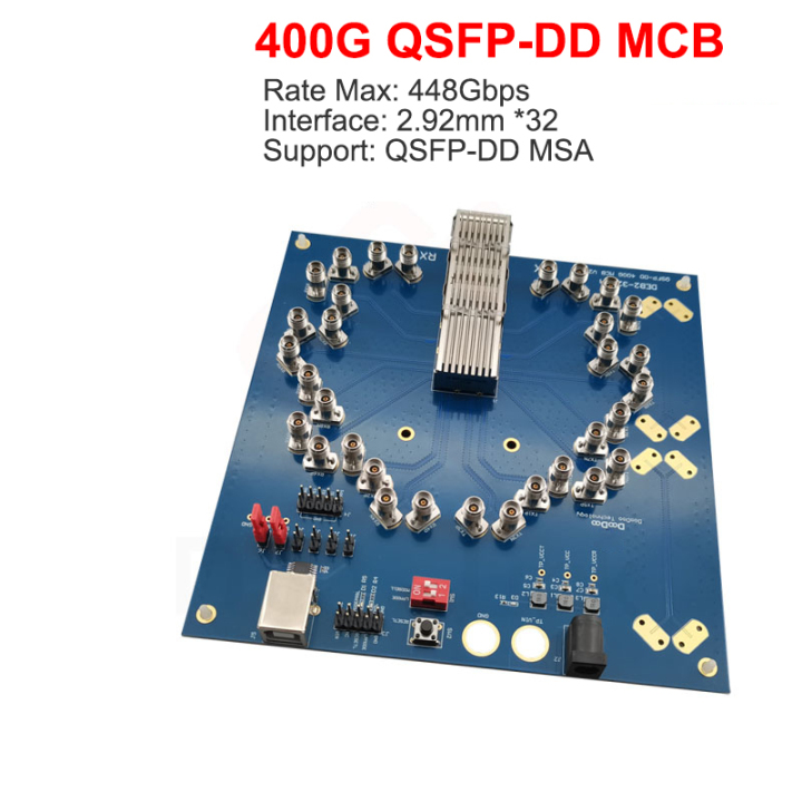 QSFP-DD OSFP QSFP28 SFP28 Transceiver DAC and AOC Test Development Kit ...